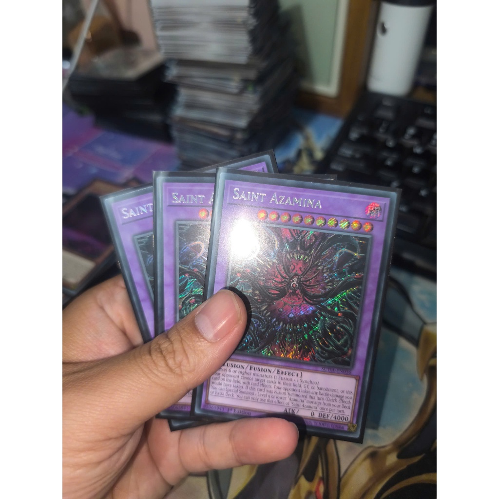 [Yugioh Funny Shop] 1 Saint Azamina card - SUDA-EN036 - Secret Rare 1st ...