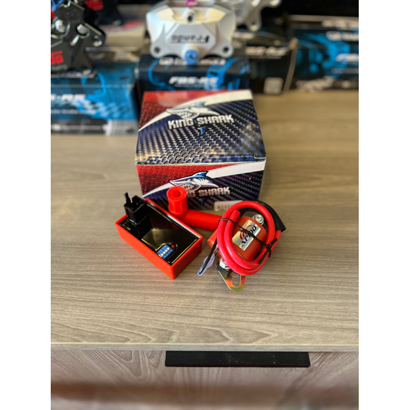 Ic mobin king shark with spark plug si50-110-wave100 4 modes | Shopee ...