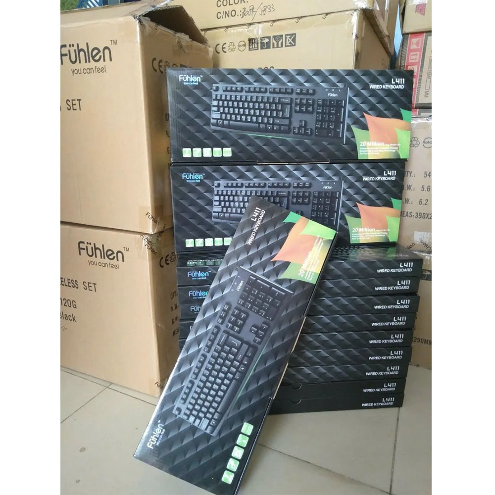Genuine Fuhlen L411 Keyboard | Shopee Philippines
