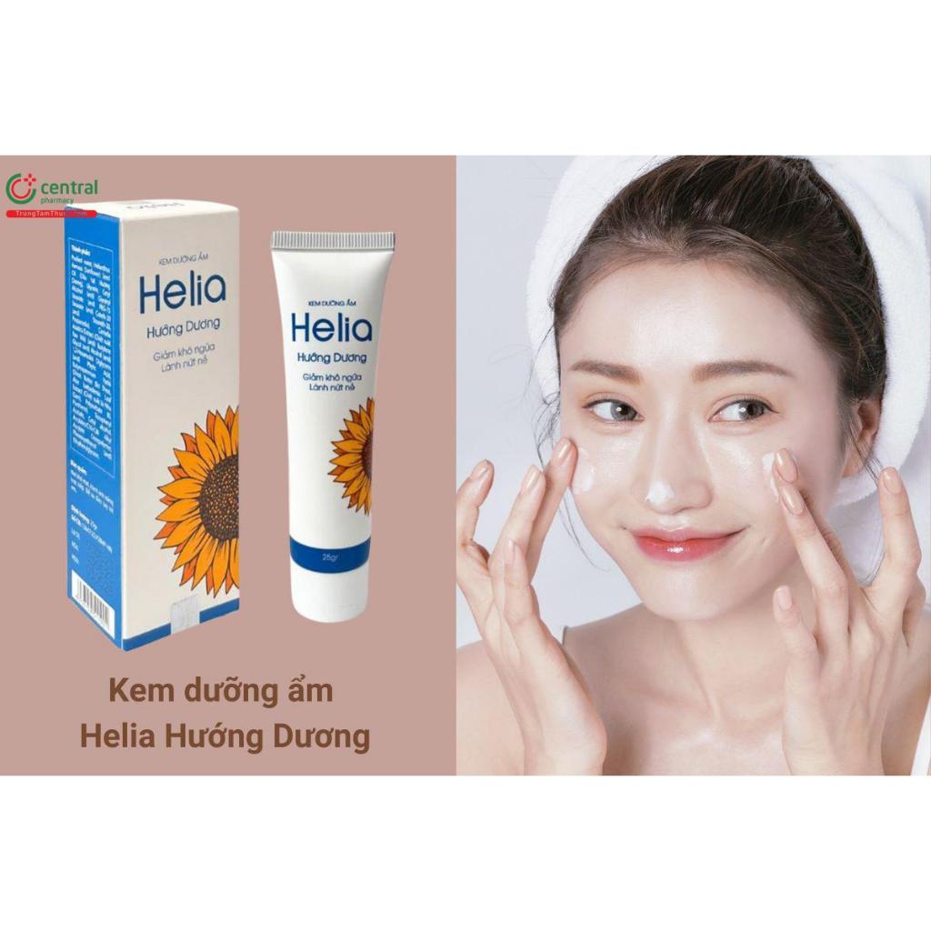 Helia Sunflower Moisturizing Cream Tube 25G Reduces Dryness, Itching ...