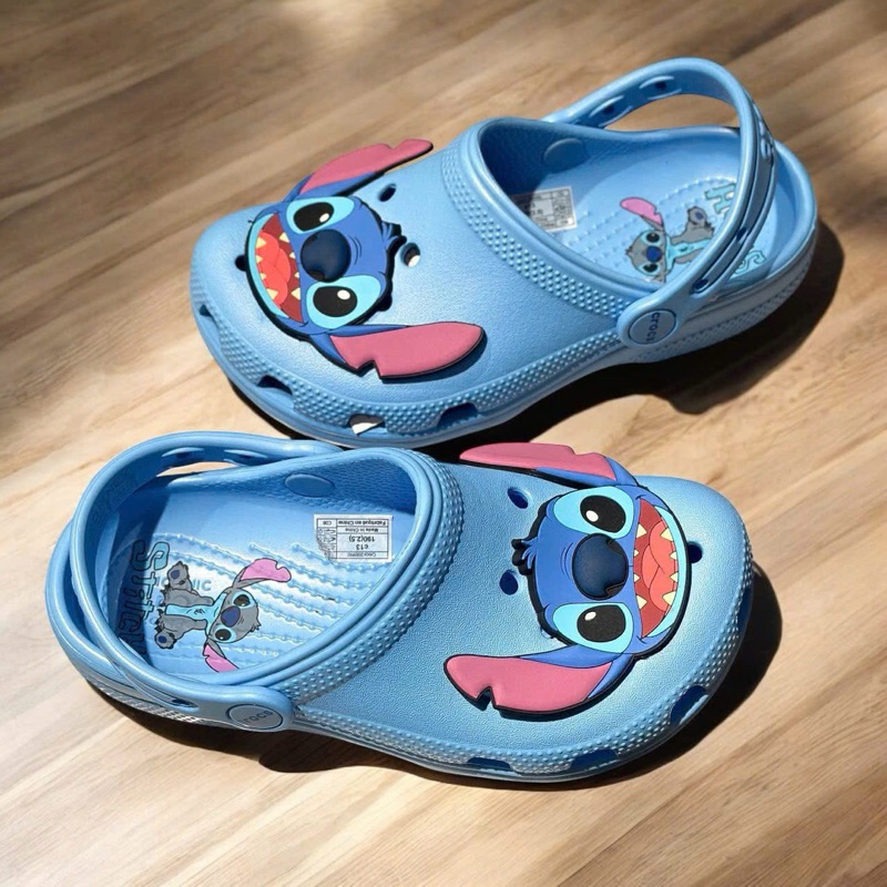 Crocs Classic Children Stitch Funny Cartoon Characters | Shopee Philippines