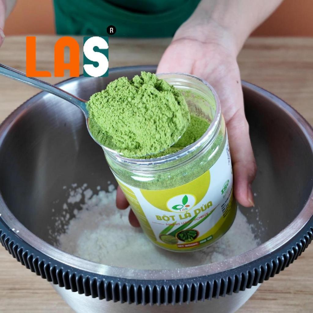 Pure pandan leaf powder, used to cook sticky rice, jelly, ice cream ...