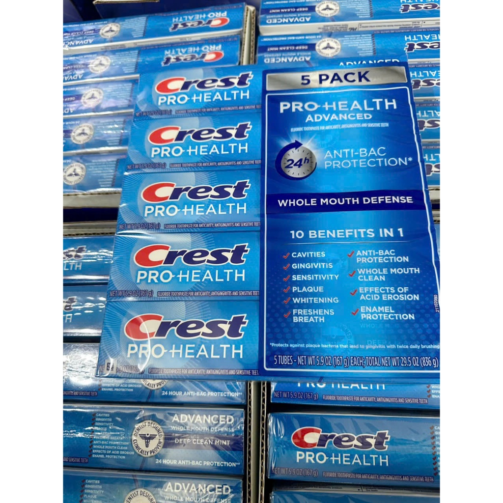 NEW MODEL (Date 2026)US PRODUCT CREST PRO-HEALTH ADVANCED WHITENING ...
