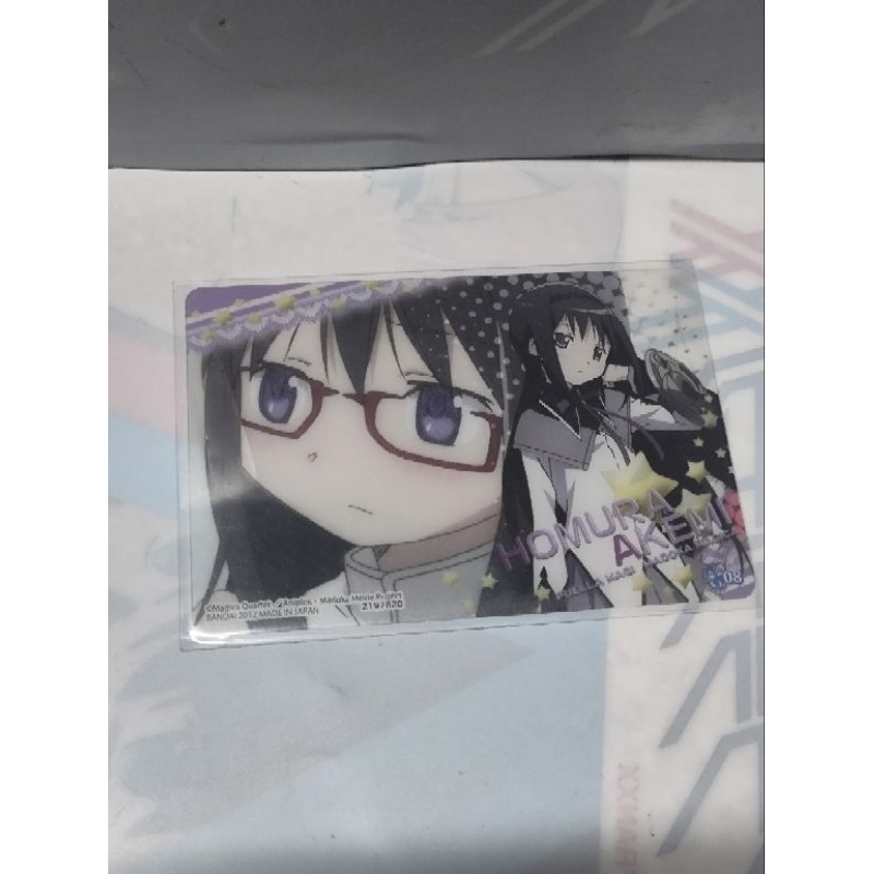 Homura clear card in puella magi madoka magica | Shopee Philippines