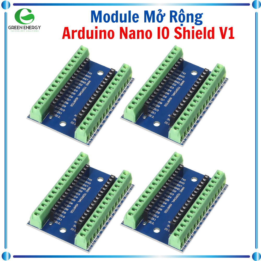 Arduino Nano IO Shield V1 Expansion Module | Shopee Philippines