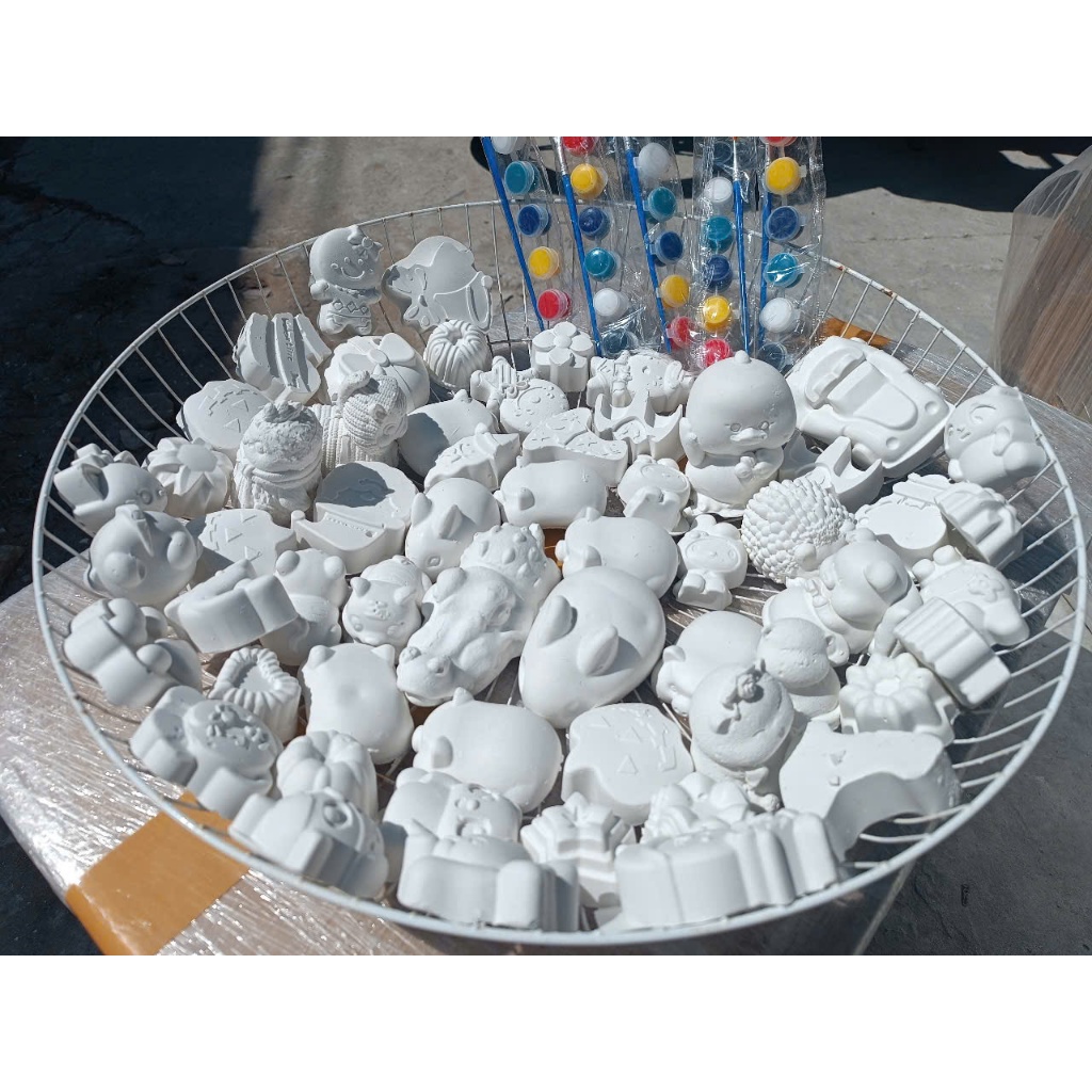 Combo of 60 STATUES INCLUDED WITH 6 COLOR STRINGS AND 6 BRUSHES (MINI ...