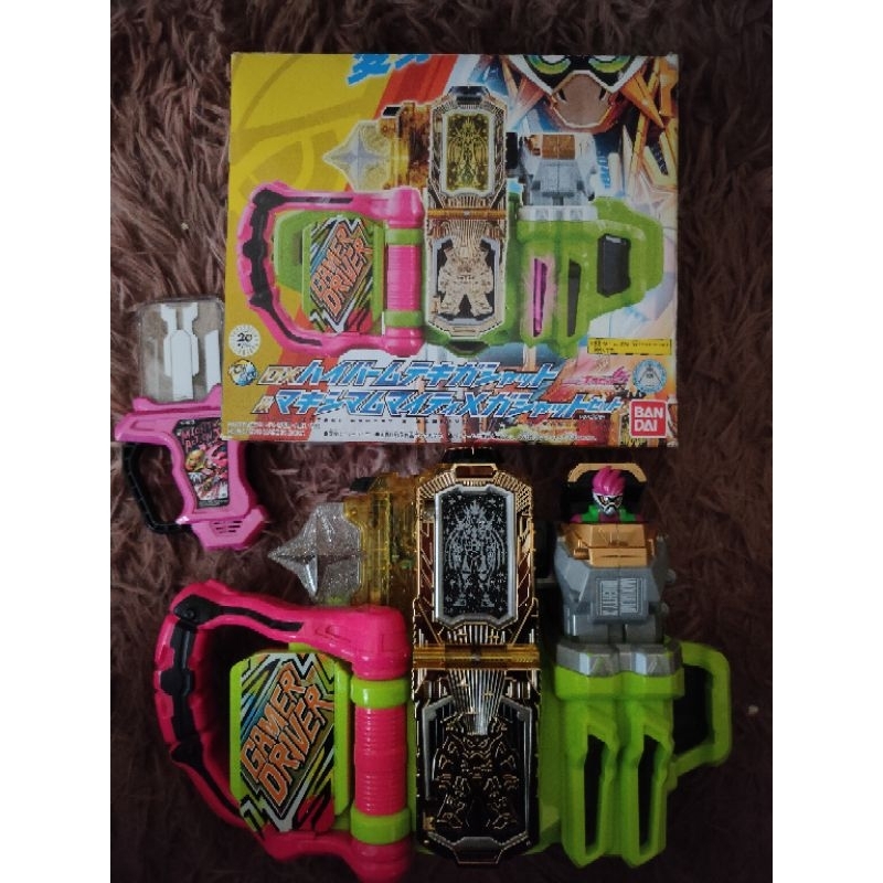 Dx Gamer Driver Hyper Muteki Gashat - Kamen Rider Exaid Masked Knight Gamer Ex-aid | Shopee ...
