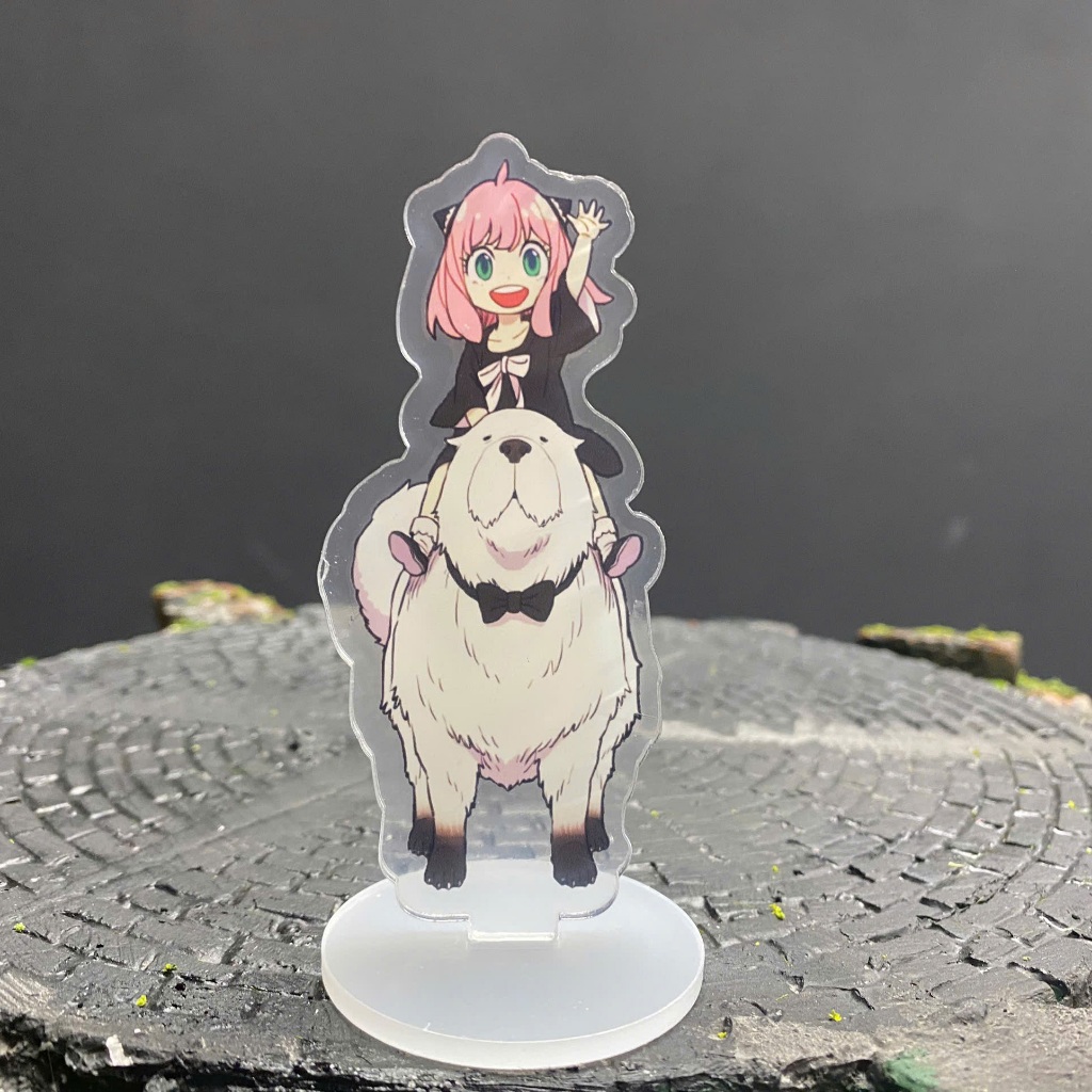10cm Anya Spy x Family Transparent Standee Model, super cute Anya ...