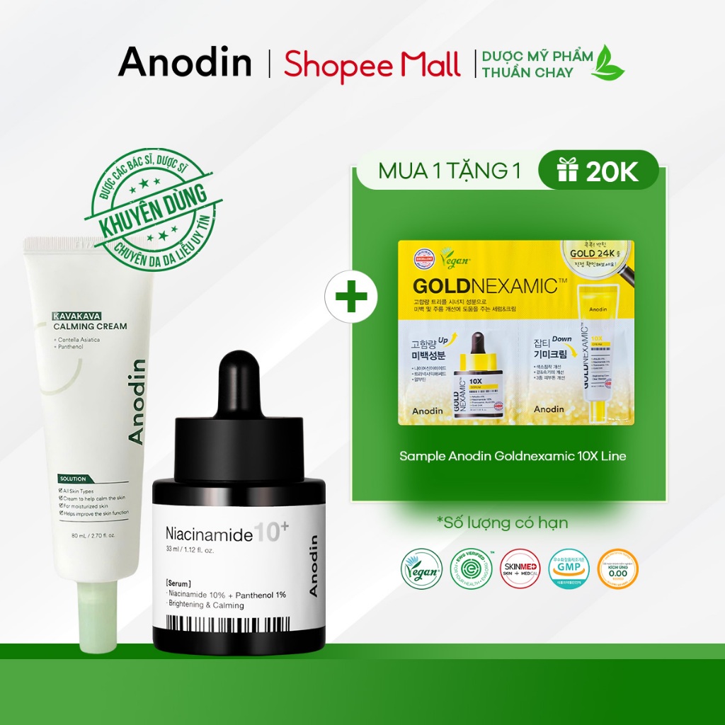 Anodin Kavakvava brightening and darkening Combo for oily and acne ...