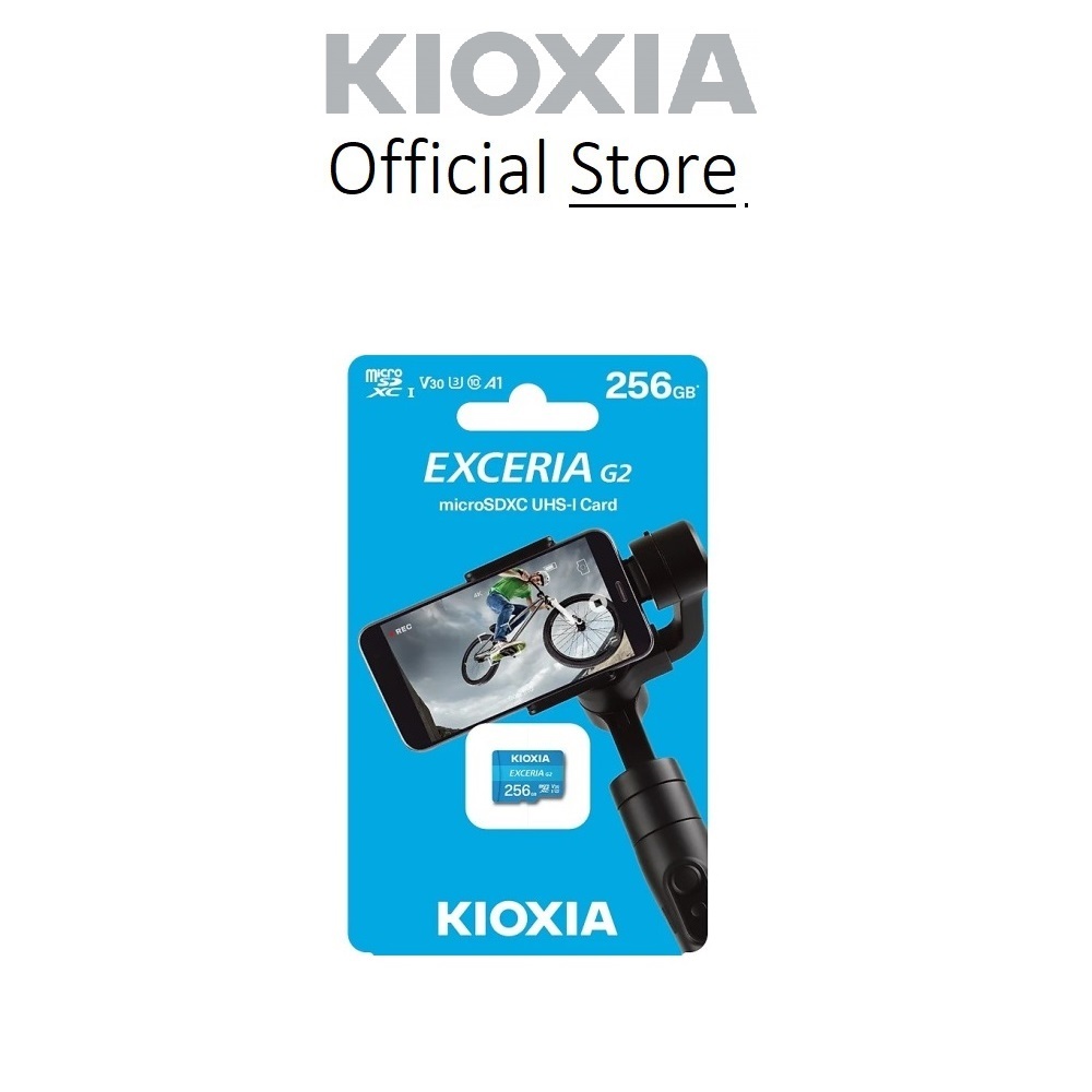Kioxia Exceria UHS-I C10 256GB Micro SDXC Memory Card - Genuine | Shopee Philippines