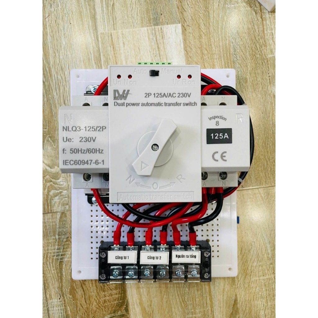 ATS 125A & ATS 100A Two Meter Power Inverter | No Timer | Shopee ...