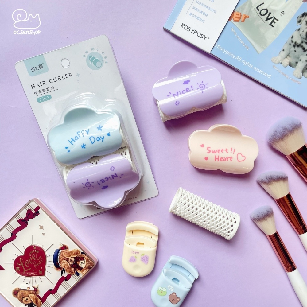 Super Beautiful Simple Hair Curler Set (2c) | Shopee Philippines