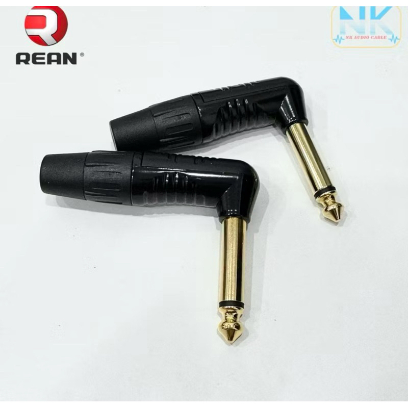 Genuine black Rean curved 6mm jack with copper legs, price for 1 piece ...