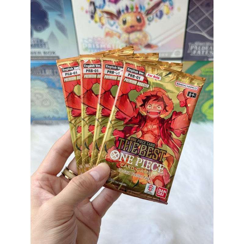 One Piece TCG: Premium Booster Card Pack - Booster Pack - The Best ...
