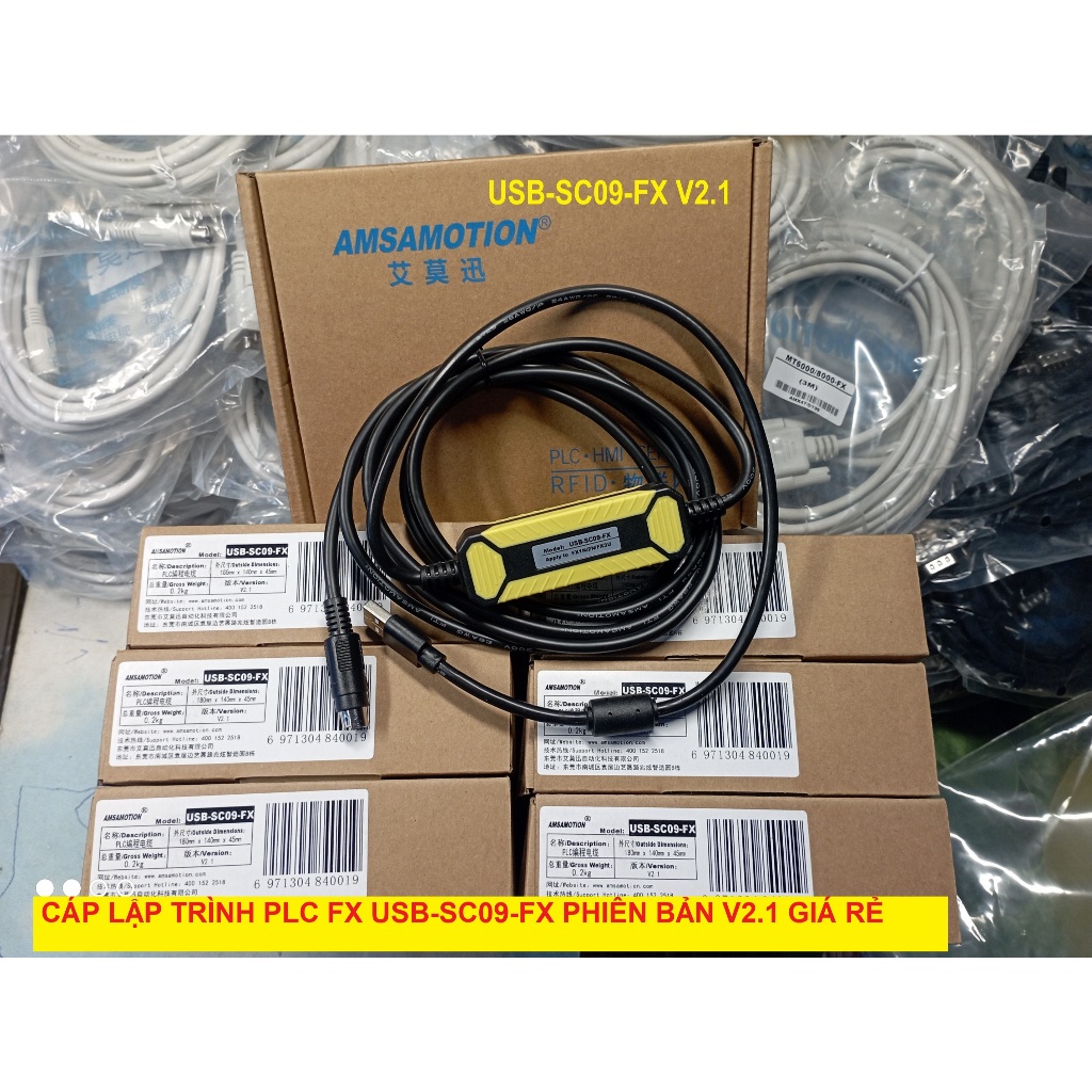 Cheap Mitsubishi FX series PLC programming cable USB-SC09-FX ...