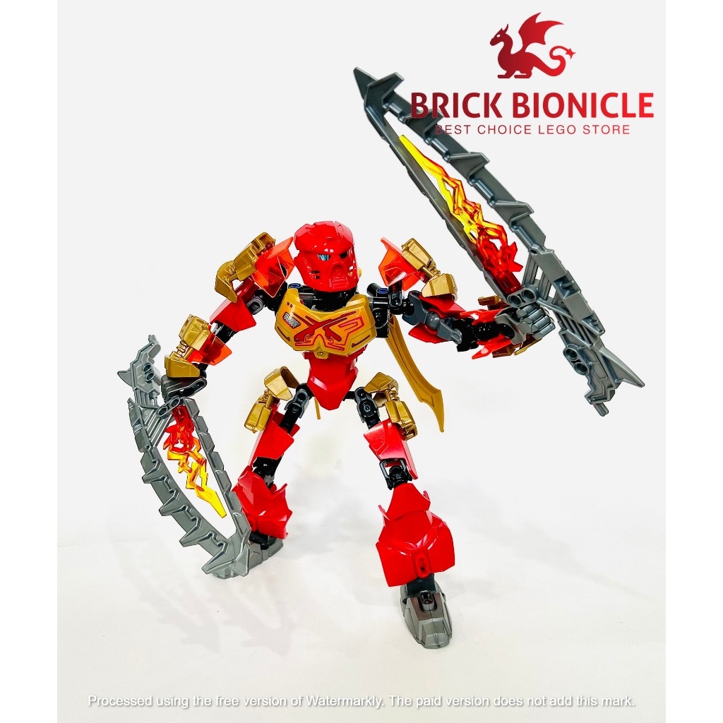LEGO BIONICLE SG TH MA - BIONICLE GEN 2 ASSEMBLY TOY - 70787 Tahu - Master of Fire | Shopee ...