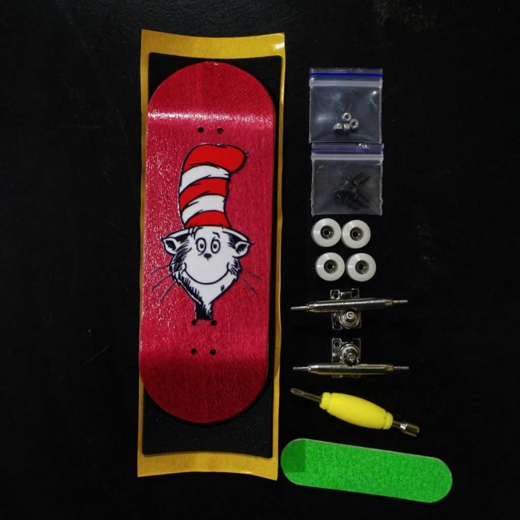 5 ply Canadian Maple Fingerboard skateboard. The valve is delicious ...