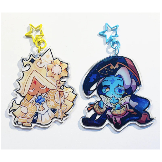 Pure Vanilla Cookie and Sage of Truth Jumbo acrylic keychains | Shopee ...