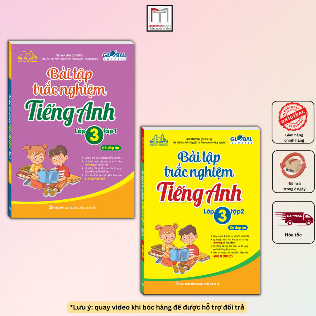 Book - combo 2c GLOBAL SUCCESS English multiple choice exercises for ...