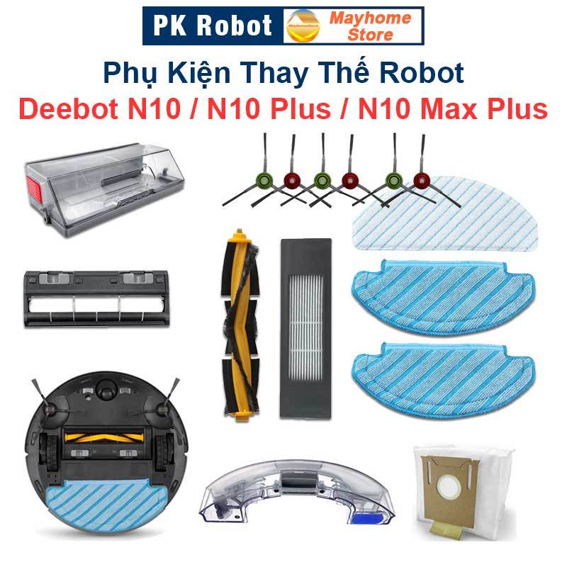 Replacement Accessories for Deebot N10, N10 Plus, N10 Pro Plus Robot ...