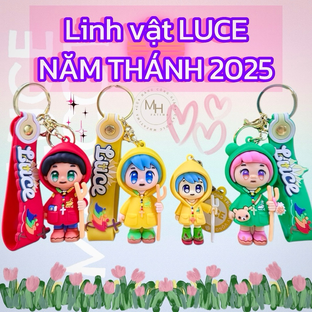LUCE Mascot Symbol Year of the Saints 2025 Keychain | Shopee Philippines