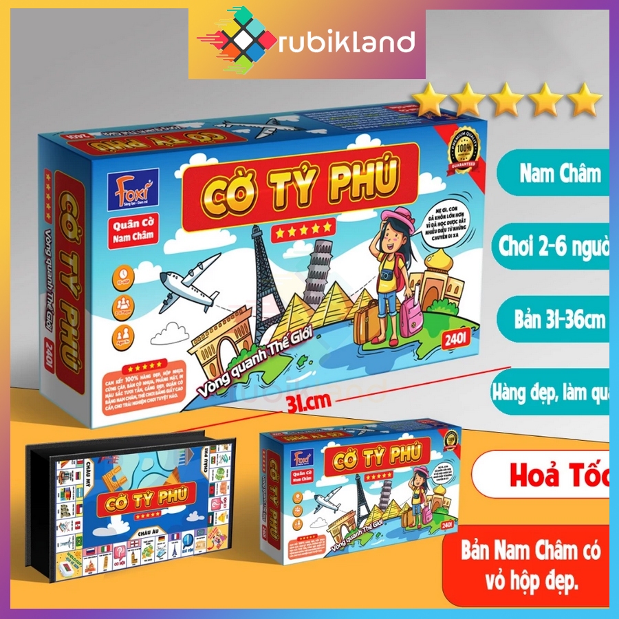 [Foxi] Monopoly Theme Around the World Large Size Monopoly Monopoly ...