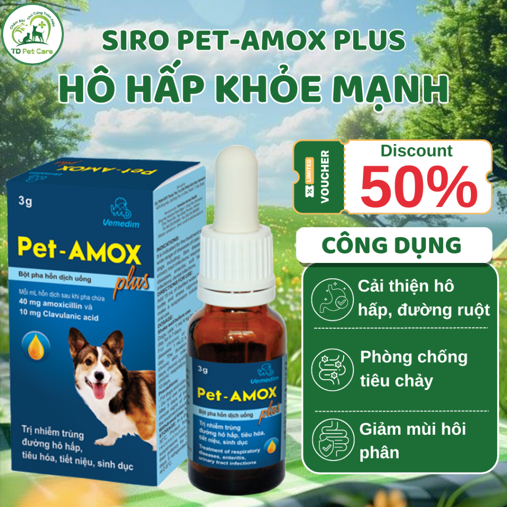Amox Cough and Asthma Removal Syrup for Pet Dogs and Cats - Easy to ...