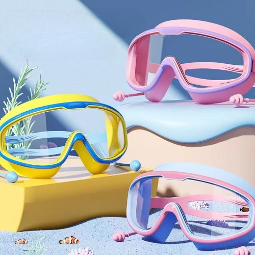 Waterproof and Anti-Fog Children's Swimming Goggles, HD Goggles for ...