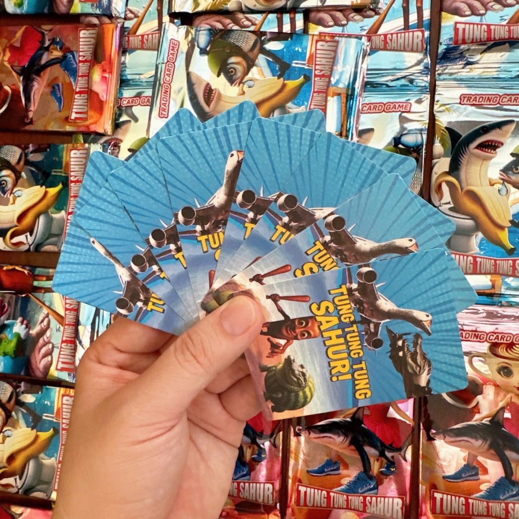 RANDOM CARD - Tung Tung Tung Sahur CARD set, sturdy CARD photo as a ...