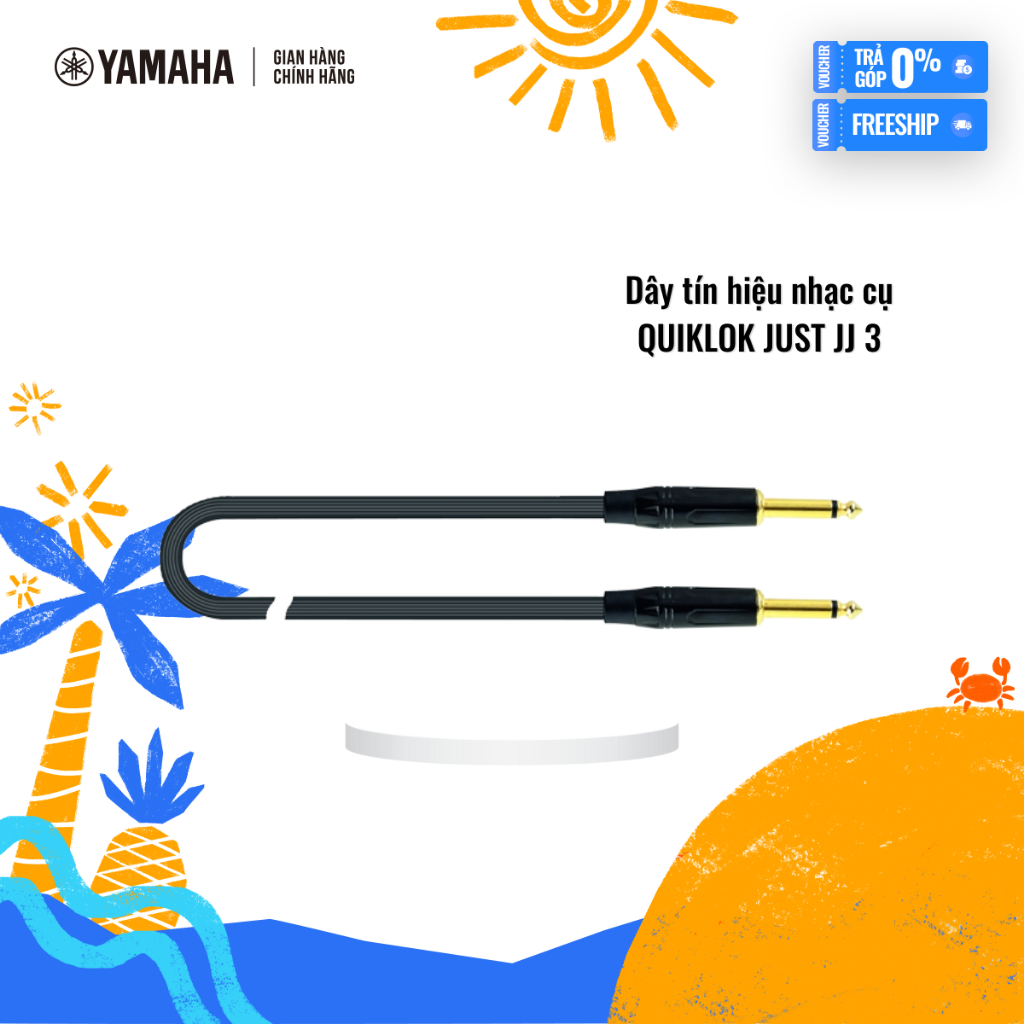 QUIK LOK JUST JJ 3 Guitar signal jack wire | Shopee Philippines
