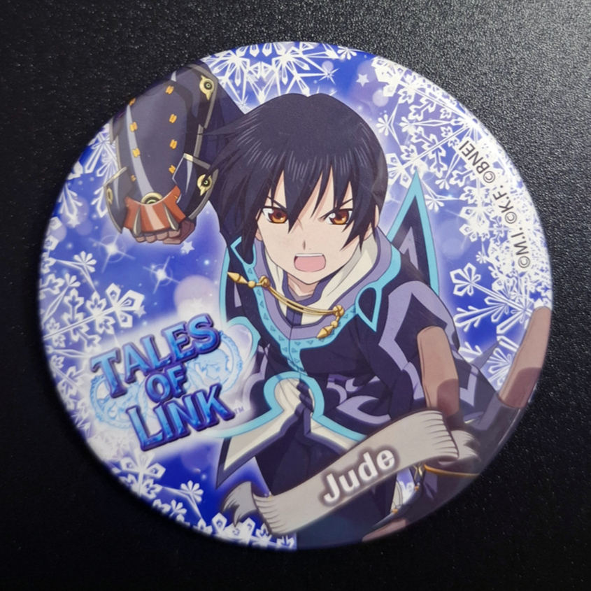 Jude badge - genuine Japanese Tales of Link game (heavy f) | Shopee ...