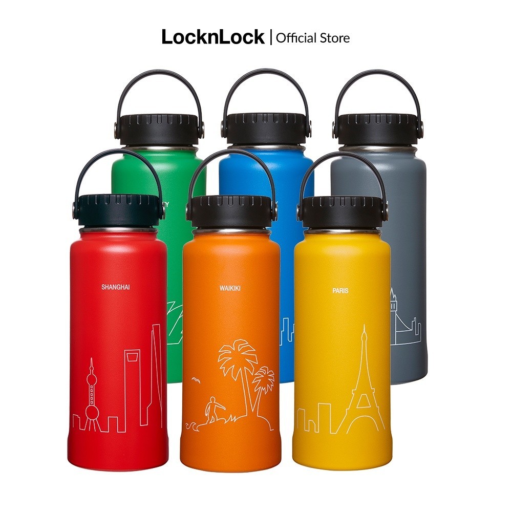LocknLock Thermos Bottle 897ml Genuine High Quality Convenient Tea ...