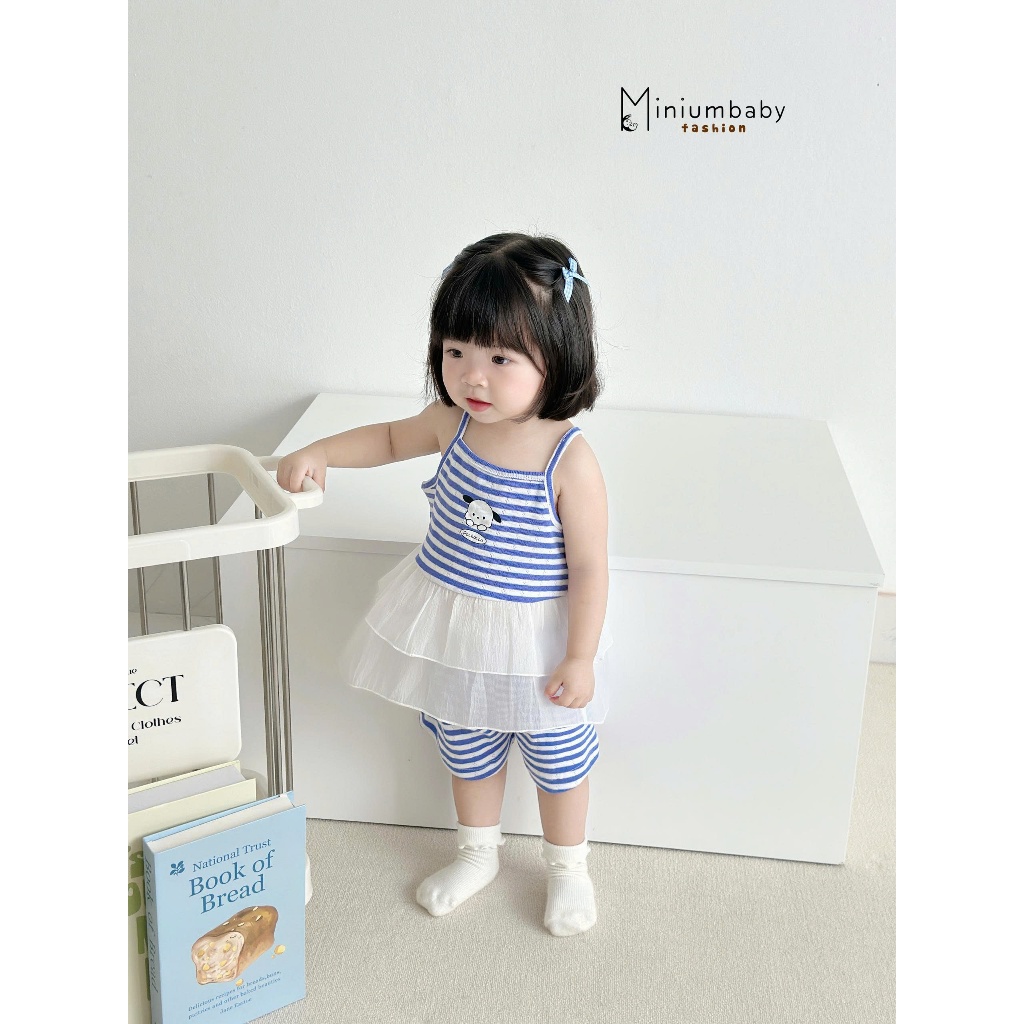 Set of 2 Miniumbaby girls' straps with elegant Babydoll shape ...