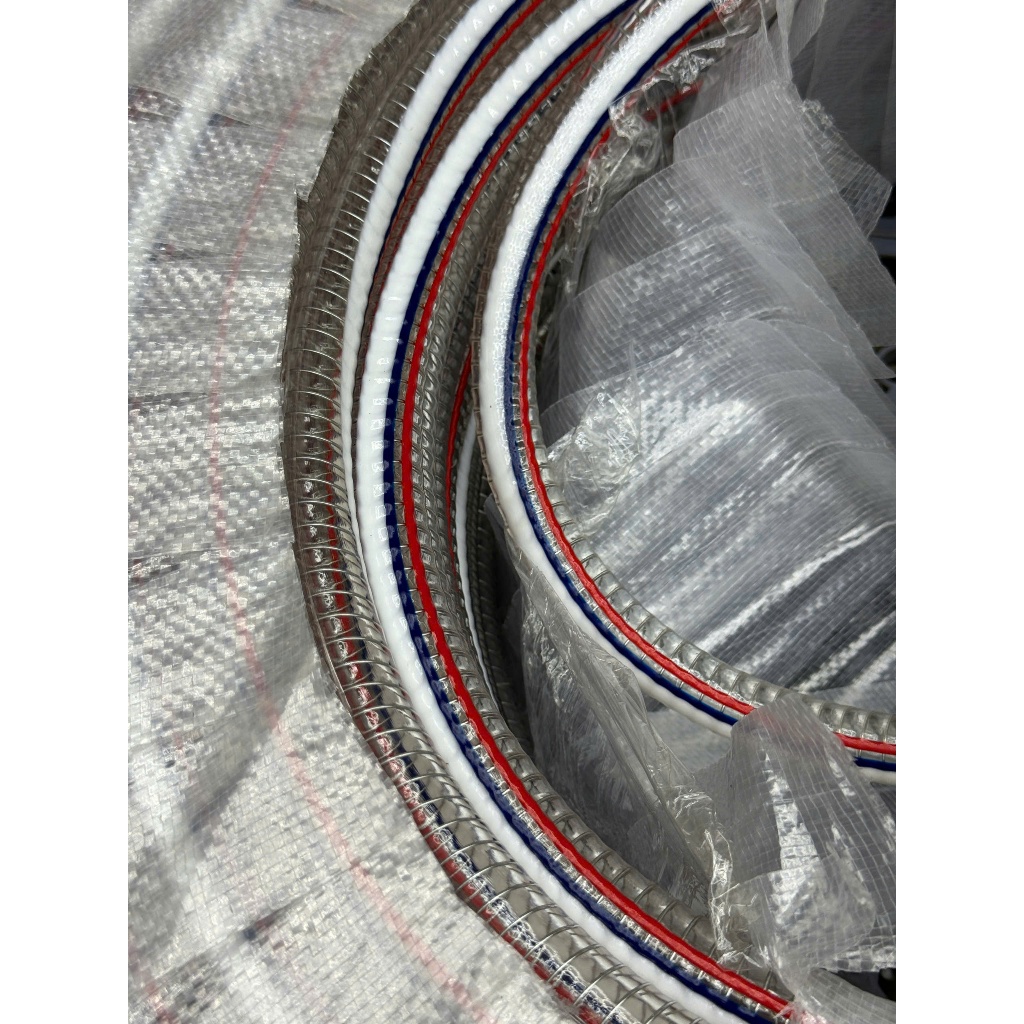 XO Soft plastic pipe with steel spring core - Anti-folding transparent ...