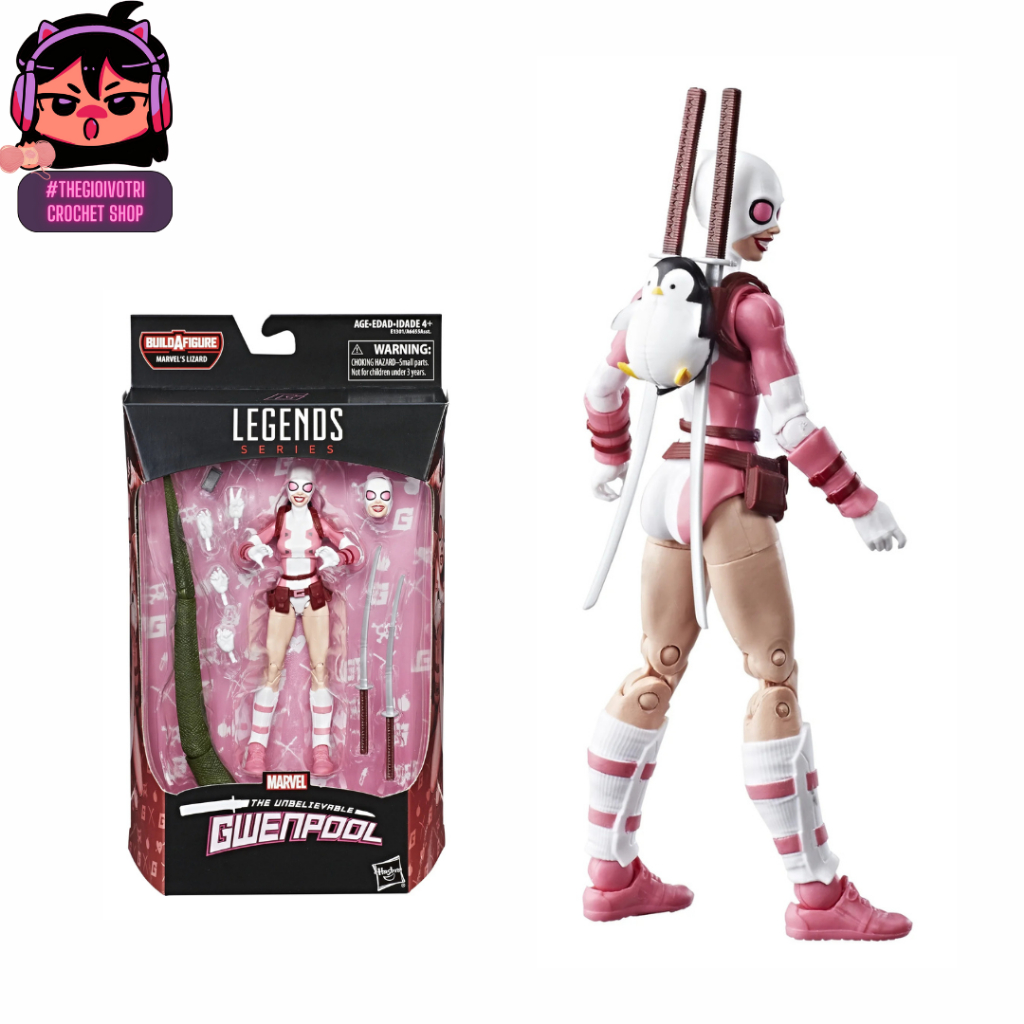 MARVEL LEGENDS (AUTHENTIC) HIGH QUALITY ACTION FIGURE "GWENPOOL ...