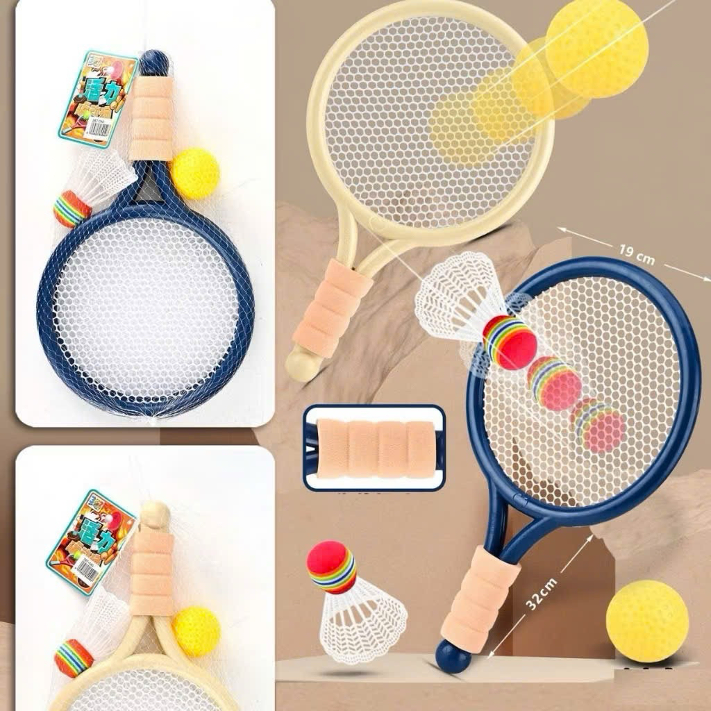 Badminton Racket Set for Children (Including 2 Rackets, 1 Badminton ...