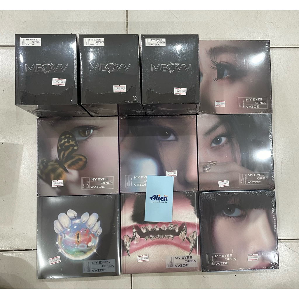 MEOVV 1st album 'MY EYES OPEN VVIDE' | Shopee Philippines