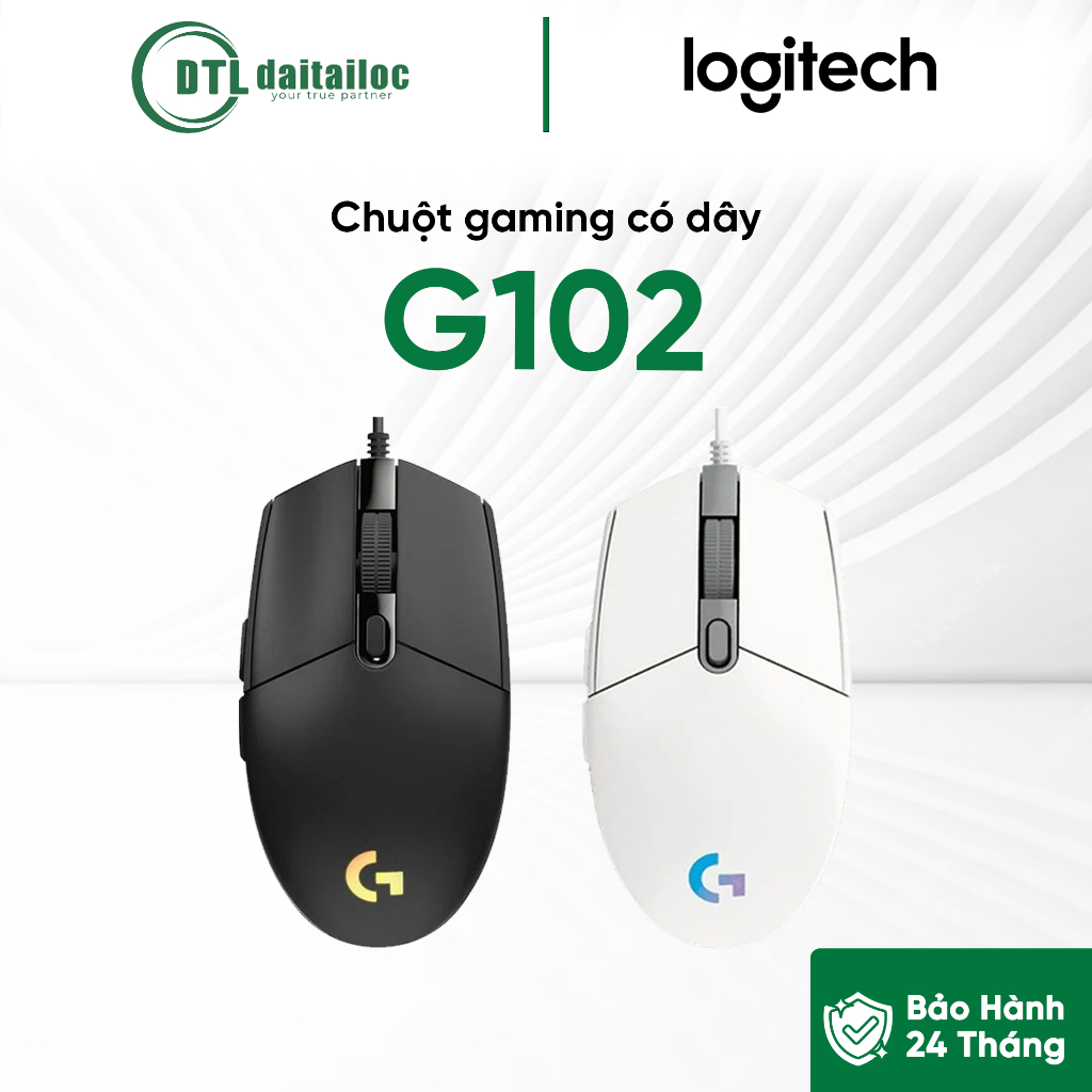 Logitech G102 Wired Gaming Mouse Black - Genuine Product | Shopee ...