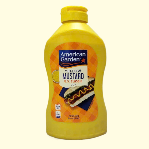 LARGE BOTTLE 397g + AMERICAN GARDEN Yellow Mustard (HALAL) | Shopee ...