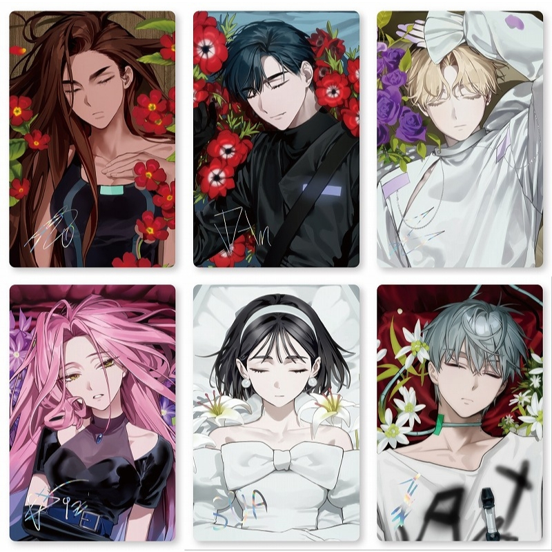 Alien Stage ver Drowing Bloom card, keychain, standee Set | Shopee ...