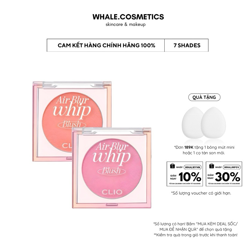 (Clio) Clio Air Blur Whip Blush (3g) | Shopee Philippines