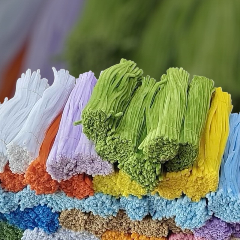 (In stock) 100 Handmade Velvet Zinc Threads to Make zinc velvet flowers ...