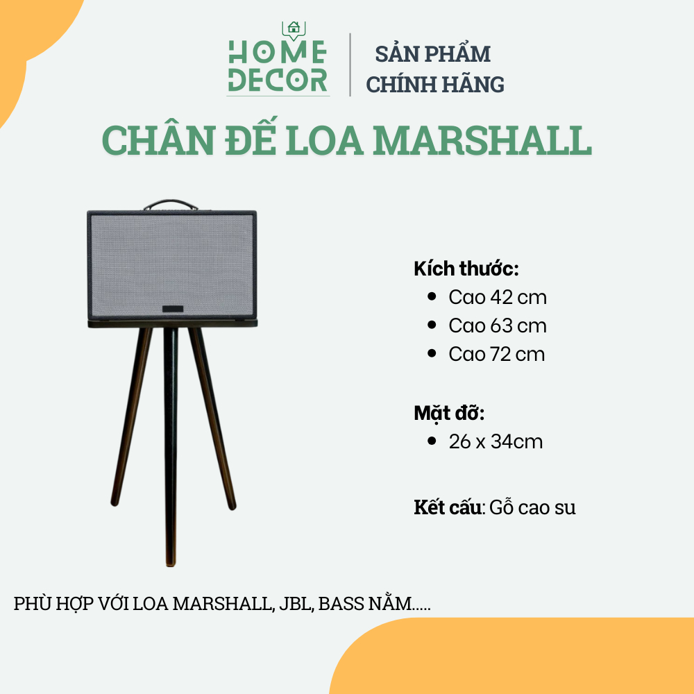 Marshall speaker stand, Marshall speaker stand | Shopee Philippines