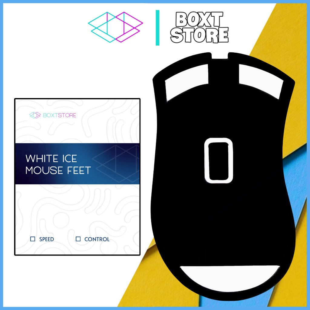 Mouse Feet PTFE WHITE ICE for Razer DeathAdder Essential Mouse - Razer ...