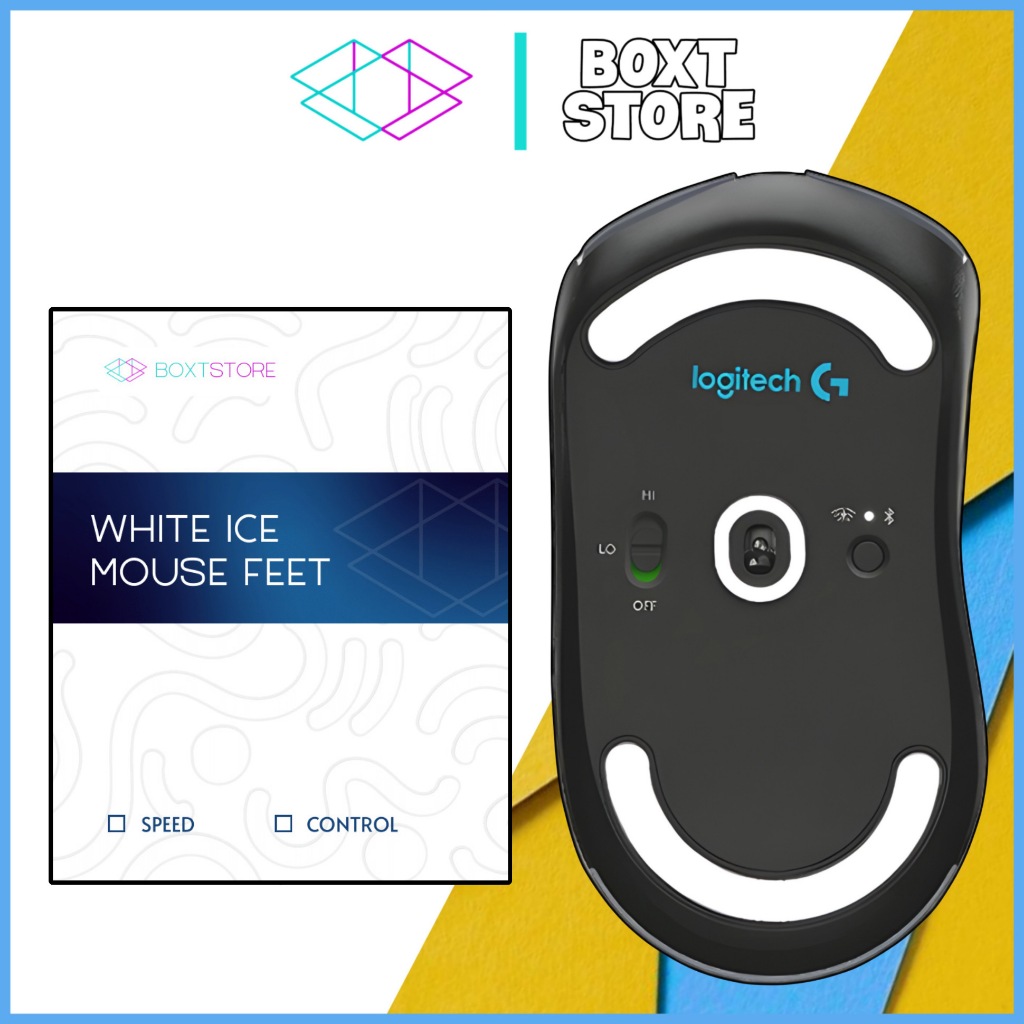 Mouse Feet PTFE WHITE ICE for Logitech G403 G603 G703 Mouse | Shopee ...