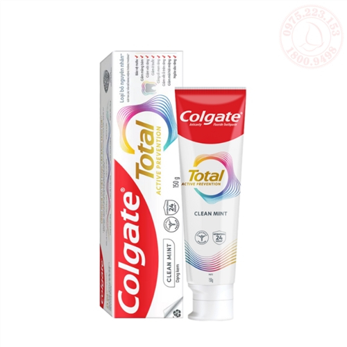 Colgate Total Toothpaste - Deep Clean and Strong - Protects and ...