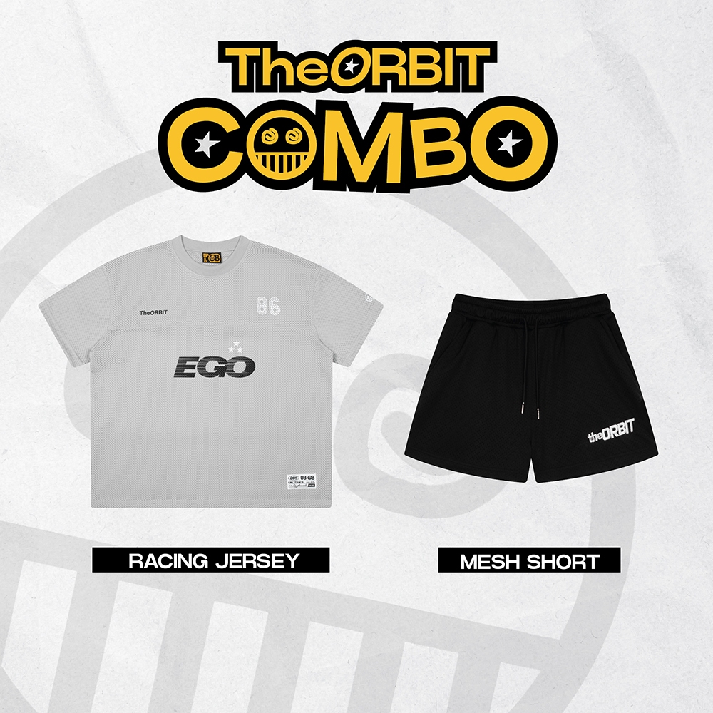 COMBO Racing Jersey + Mesh Short Logo ORBIT - Genuine Local Brand ...
