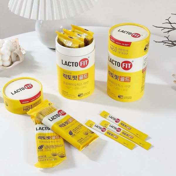 Korean Lacto Fit Probiotic Set (Gold) | Shopee Philippines