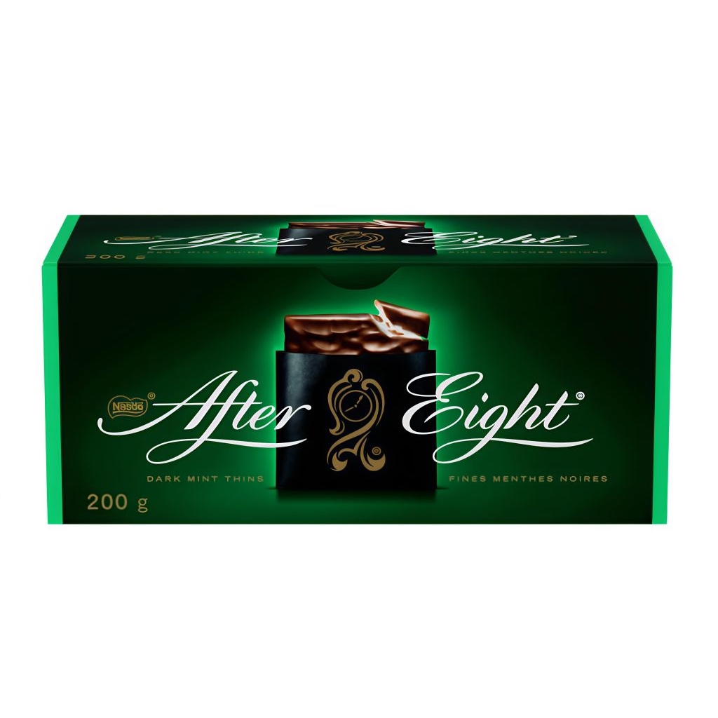 Nestlé's famous After Eight mint chocolate 200g, German product, Date ...