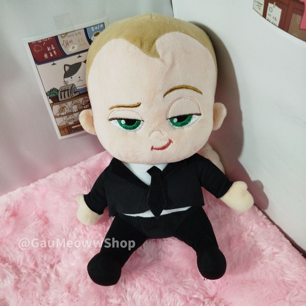 Boss Kid stuffed doll - The Boss Baby cartoon [genuine] | Shopee ...